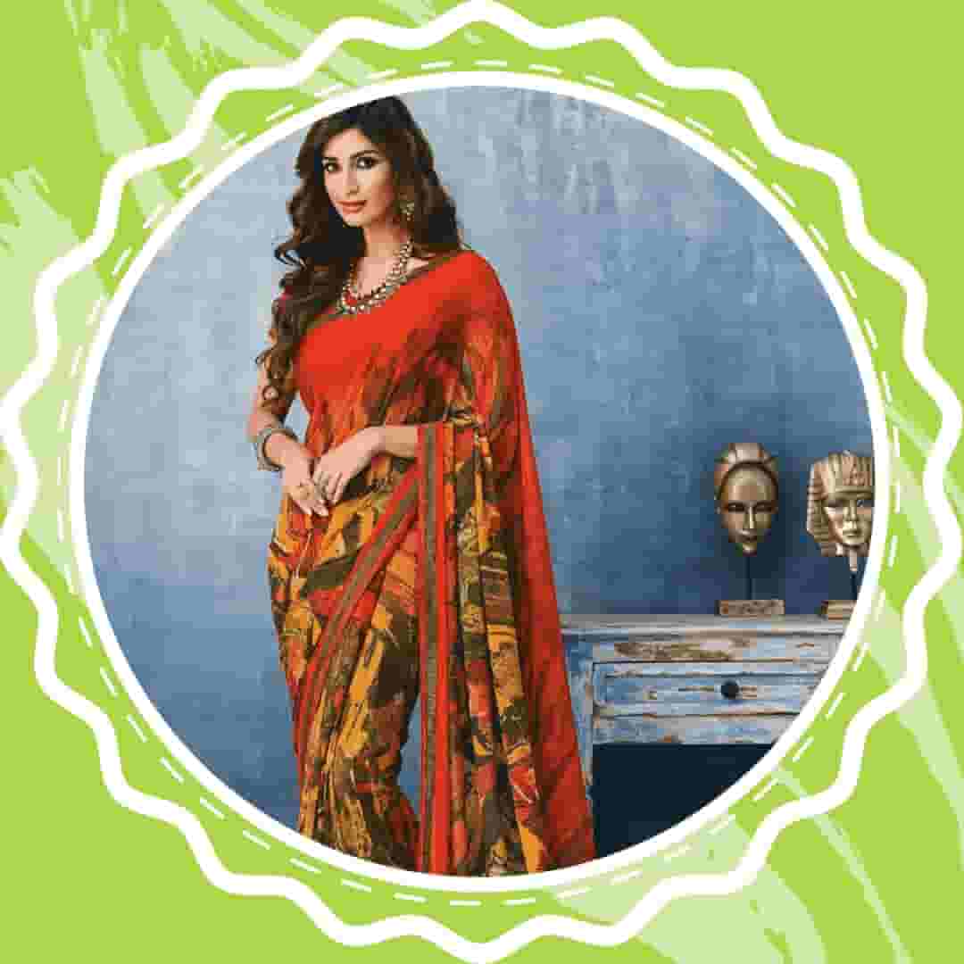 Buy Best Abstract Sarees Online 2024 | trendwati